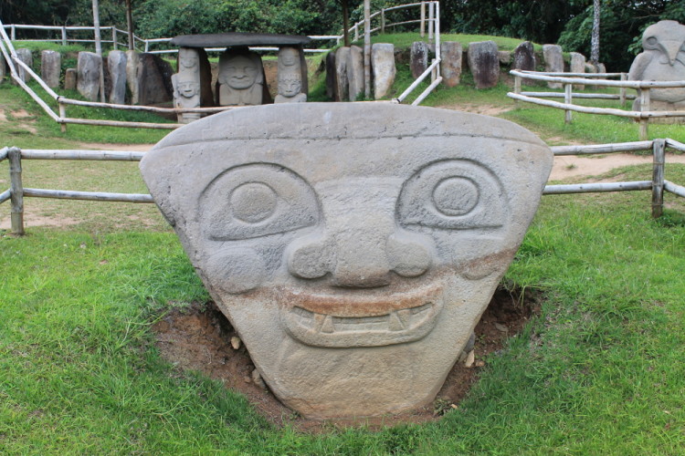 The Smiling Statues of San Agustin, Colombia